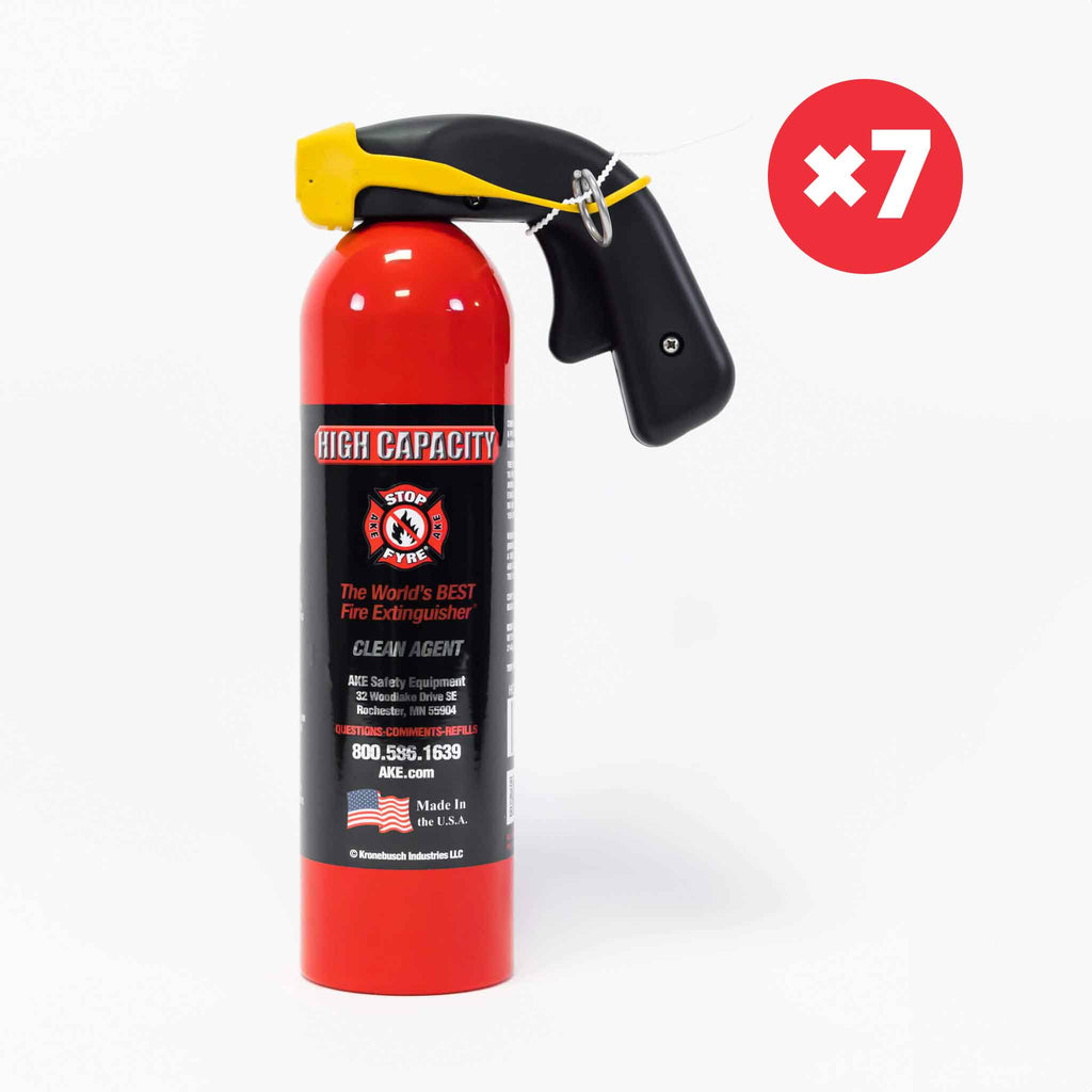 AKE Safety Equipment | STOP-FYRE | Handheld Fire Extinguishers